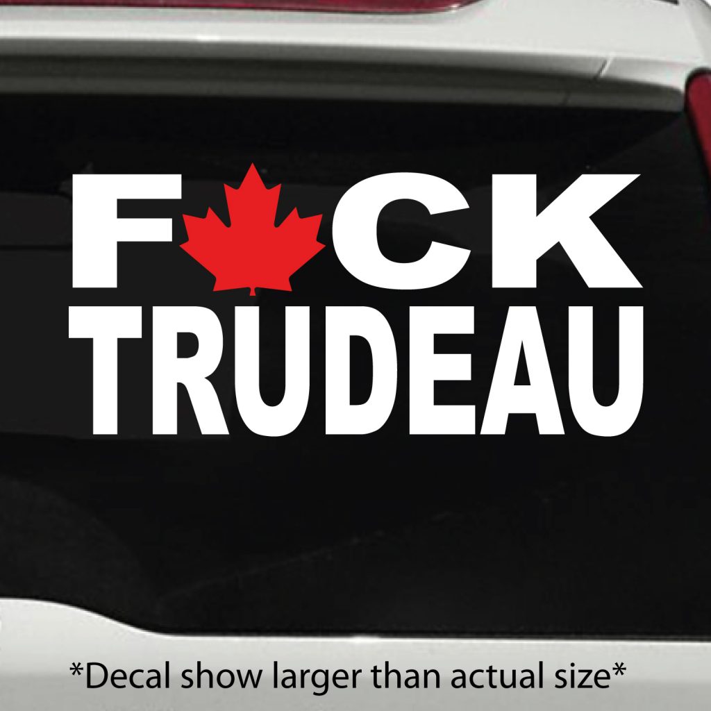 Fck Trudeau-Ashamed of Government – SVG file – Creepy Monkey
