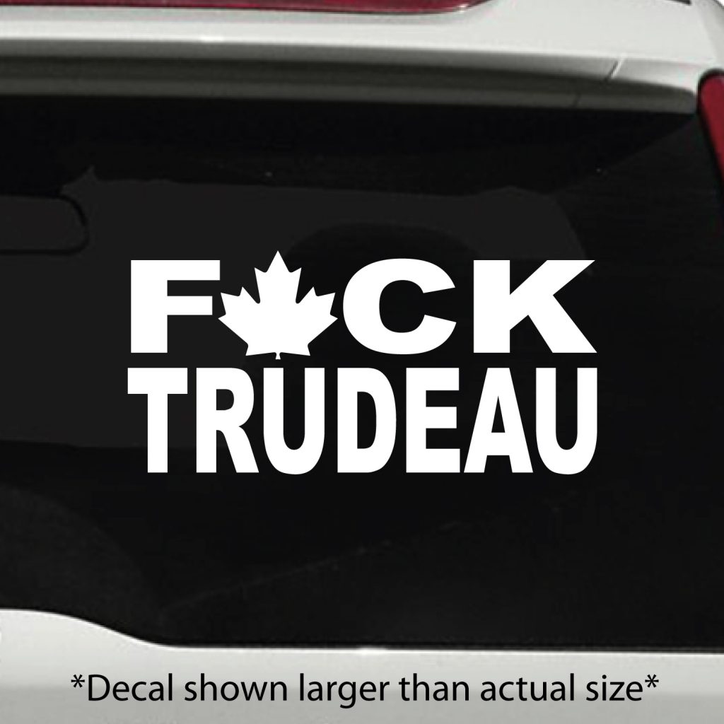 Fck Trudeau-Ashamed of Government – SVG file – Creepy Monkey